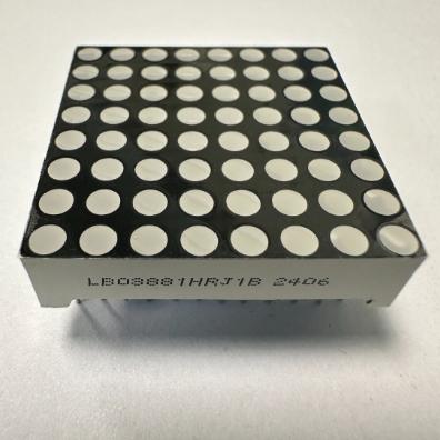 中国 LEDディスプレイ 安定した性能 バイカラー 赤/緑 3mm 8*8ドットマトリクス 動きのあるサイン用 販売のため