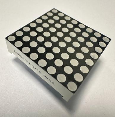 中国 LEDディスプレイ 安定した性能 バイカラー 赤/緑 3mm 8*8ドットマトリクス 動きのあるサイン用 販売のため