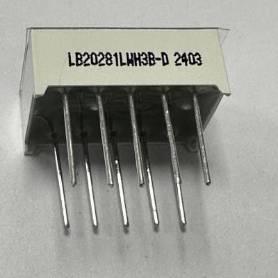 중국 슈퍼 밝은 흰색 2자리 7mm 7 세그먼트 LED 디스플레이 가정용 가전용 일반 카토드 판매용