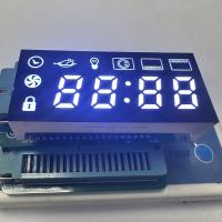 China Pure White 7 Segment LED Display 4 Digit Common cathode for Oven Timer Control for sale