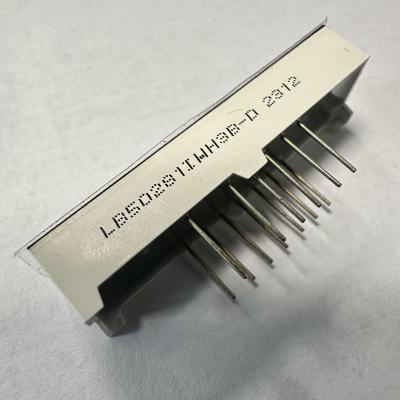 China 5 dígitos 7 mm 7 segmentos LED Display Anodo comum Ultra Branco Brilhante para conversor de frequência à venda