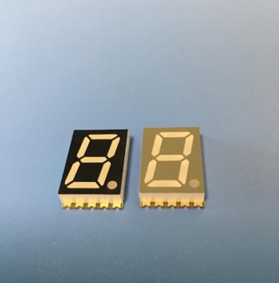 China Ultra blau 0,56" einstellige, gemeinsame Anode, oberflächenmontierte 7-Segment-LED-Anzeige für Haushaltsgeräte zu verkaufen