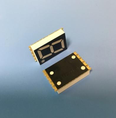 China Ultra blau 0,56" einstellige, gemeinsame Anode, oberflächenmontierte 7-Segment-LED-Anzeige für Haushaltsgeräte zu verkaufen