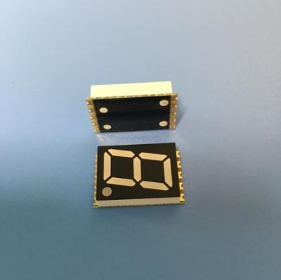 China Ultra blau 0,56" einstellige, gemeinsame Anode, oberflächenmontierte 7-Segment-LED-Anzeige für Haushaltsgeräte zu verkaufen
