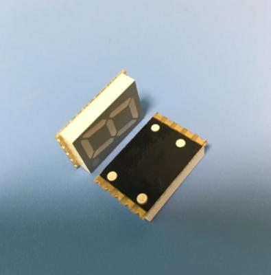 China Ultra blau 0,56" einstellige, gemeinsame Anode, oberflächenmontierte 7-Segment-LED-Anzeige für Haushaltsgeräte zu verkaufen