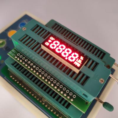 China Bright Red 4-Digit LED Clock Display for Easy-Read Time on Home Appliances for sale