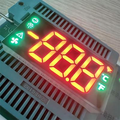 Китай 3-разрядный 7-сегментный светодиодный дисплей, 0,67 дюйма (17 мм), двухцветный (ультраяркий красный/чистый зеленый), общий катод для дома продается