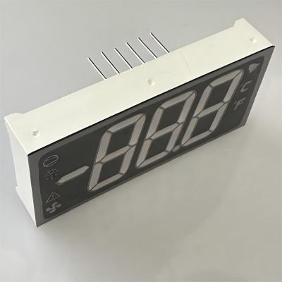 China Exibição LED de 7 segmentos de 3 dígitos, 0,67 polegadas (17 mm), dupla cor (vermelho ultra brilhante / verde puro), cátodo comum para casa à venda