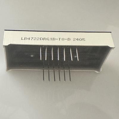 China Exibição LED de 7 segmentos de 3 dígitos, 0,67 polegadas (17 mm), dupla cor (vermelho ultra brilhante / verde puro), cátodo comum para casa à venda