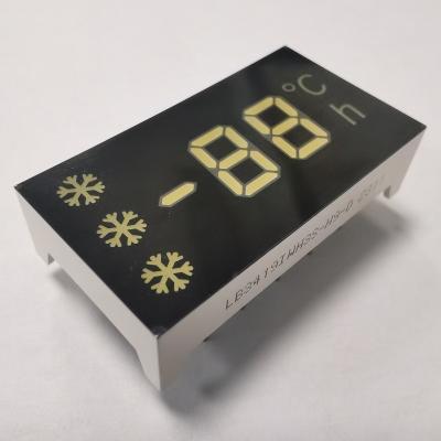 0.32-Inch (8.2mm) 7-Segment LED Display, Ultra Bright White, Common Anode for Refrigerator & Home Appliance Controls