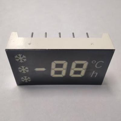 中国 0.32インチ (8.2mm) 7セグメントLEDディスプレイ,超明るい白色,冷蔵庫と家電の制御のための共通アンード 販売のため