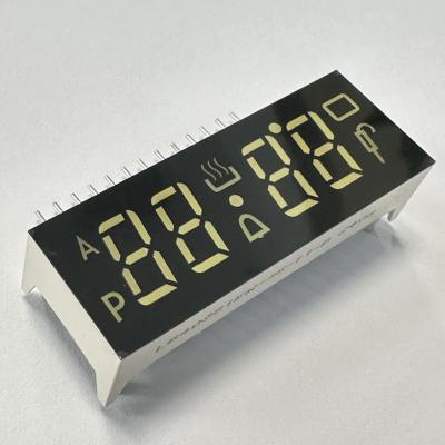 China Display LED de 7 segmentos de 4 dígitos de cor branca ultra brilhante Anodo comum para controladores de forno e eletrodomésticos à venda