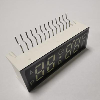 China Ultra White 7 Segment LED Display 4 Digit Common Anode for Built-in Oven Timer for sale