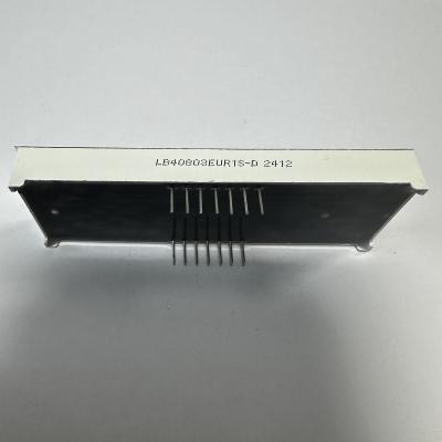 China High-Visibility Ultra Red 4-Digit LED Clock Display Unit for sale