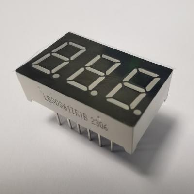 中国 超高輝度赤色0.36インチ（9.2mm）3桁7セグメントコモンアノードLEDディスプレイ（温度/湿度インジケーター用） 販売のため