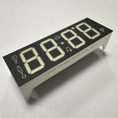 China Ultra White LED Display 7 Segment 4 Digit Common Cathode for Oven 58.2*19mm for sale
