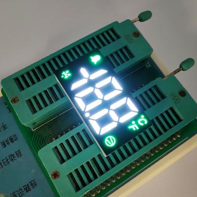 China Ultra White/Green Triple Digit 7 Segment LED Display for Water Heater for sale