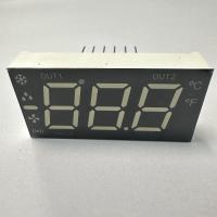 China Ultra Bright White 3 Digit 7 Segment Common Cathode LED Display for Refrigerator  for sale