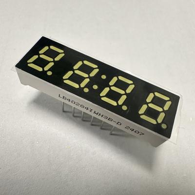 China Ultra Bright White 7mm (0.28-Inch) 4-Digit 7-Segment Common Anode LED Display for Digital Timers for sale