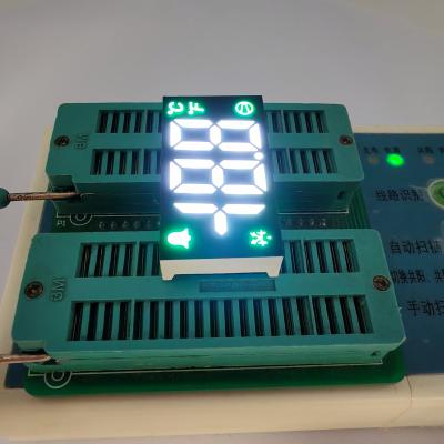 China Triple Digit Ultra White/Green 7 Segment LED Display for Water Heater for sale