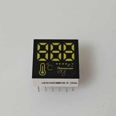 China Ultra Bright White 3 Digit 7 Segment  Custom Led Display For Marcel Waver for sale