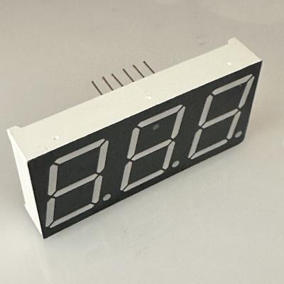China Low Current Pure Green 20.32mm (0.8-Inch) 3-Digit 7-Segment Common Cathode LED Display for Temperature Controllers for sale