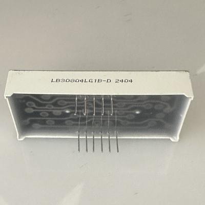 China Low Current Pure Green 20.32mm (0.8-Inch) 3-Digit 7-Segment Common Cathode LED Display for Temperature Controllers for sale