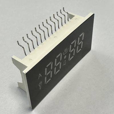 China Pure White 4 Digit LED Display 7 Segment Common Cathode for Digital Oven Timer Control for sale