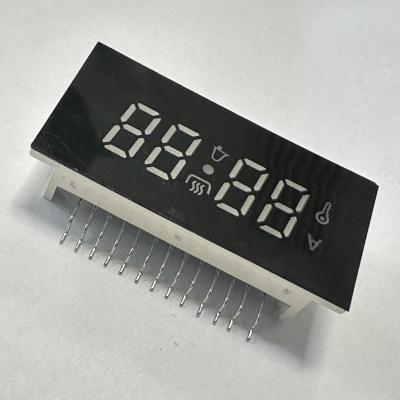 China Pure White 4 Digit LED Display 7 Segment Common Cathode for Digital Oven Timer Control for sale