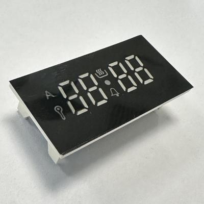 China Pure White 4 Digit LED Display 7 Segment Common Cathode for Digital Oven Timer Control for sale