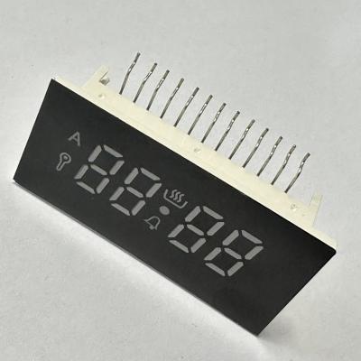 China Pure White 4 Digit LED Display 7 Segment Common Cathode for Digital Oven Timer Control for sale