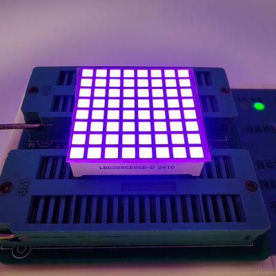 China Ultra Bright Purple LED Square Dot Matrix Display for Elevators for sale