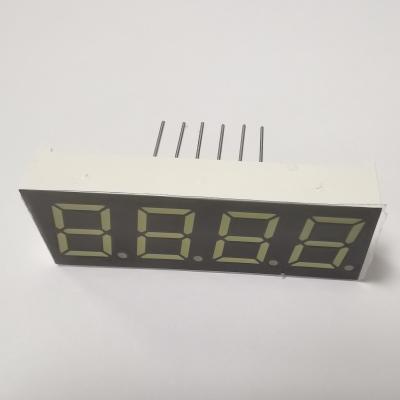 China Ultra bright white 4 Digit 7 Segment LED Display 0.39inch Common Anode for instrument panel for sale