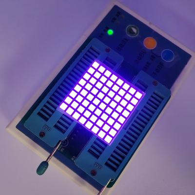China LED Square Dot Matrix Display Ultra Bright Purple for Elevators for sale