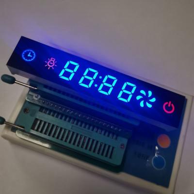 Customized Blue/ Red/Yellow 7 Segment LED Display Module for Kitchen Hood Control
