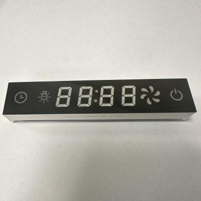 China Customized Blue/ Red/Yellow 7 Segment LED Display Module for Kitchen Hood Control for sale