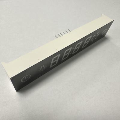 China Customized Blue/ Red/Yellow 7 Segment LED Display Module for Kitchen Hood Control for sale