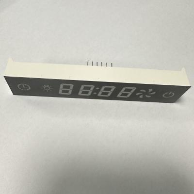 China Customized Blue/ Red/Yellow 7 Segment LED Display Module for Kitchen Hood Control for sale