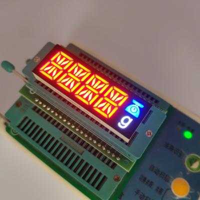 China Ultra Red/White/Blue 4 Digit 14 Segment Customized Alphanumeric LED Display for sale