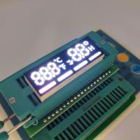 China 7 Segment LED Clock Display Module for Automotive Time/ Temperature Indicator for sale