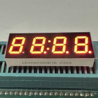 China Super Bright Yellow 4 Digit 7 Segment LED Display Common Cathode for sale