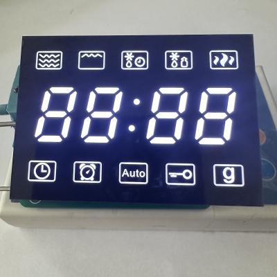 China Customized Ultra Bright White 4-Digit 7-Segment Common Cathode LED Display for Microwave Oven Timers for sale