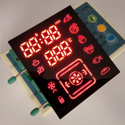 China Customized Red 7 Segment LED Displays for Digital Ovens for sale