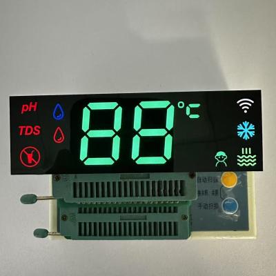 China Customized Multicolor Invisible 7-Segment LED Display with Water Dispensers for sale