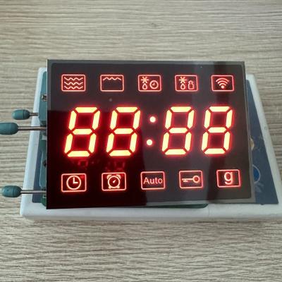 China WIFI-Controlled Ultra Bright Red 4-Digit 7-Segment Common Cathode LED segment displays for Digital Microwaves for sale