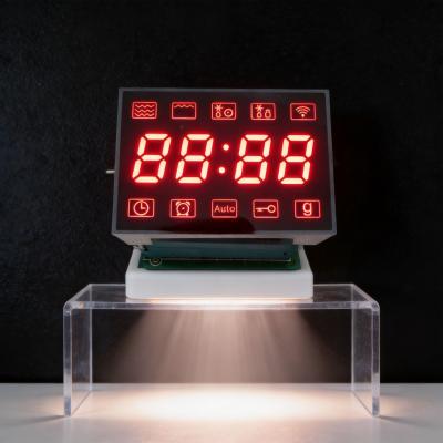 China Ultra Bright Red 4 Digit Customized LED Display for Digital Microwaves and Electronic Measurement Equipment for sale