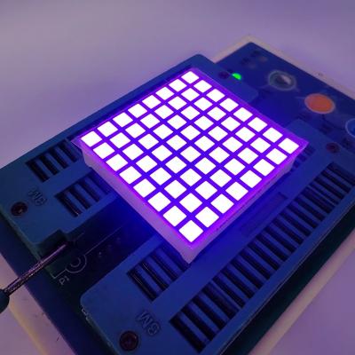 China High-Visibility Purple 8×8 Dot Matrix LED Display for Elevator Indicators for sale