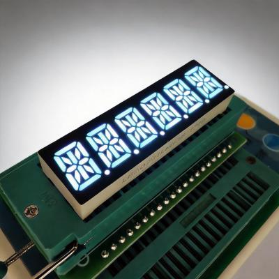 China Ultra Bright 14 Segment LED Display with Long Operational Lifetime and Customized Size for Digital Clocks and Meters for sale