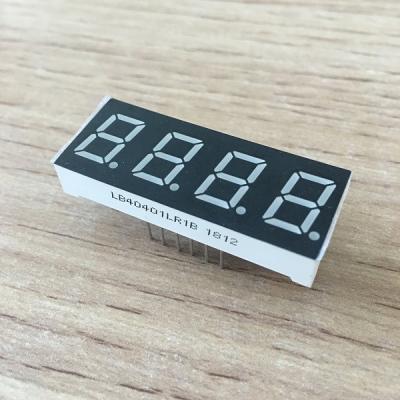 China Indicador comum da temperatura do cátodo da exposição de segmento de uma cor 7 de 0,4 polegadas multi aplicado à venda