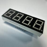 China Ultra Bright Amber 4 Digit 14.2mm 7 Segment LED Display Common Anode For Temperature Control for sale